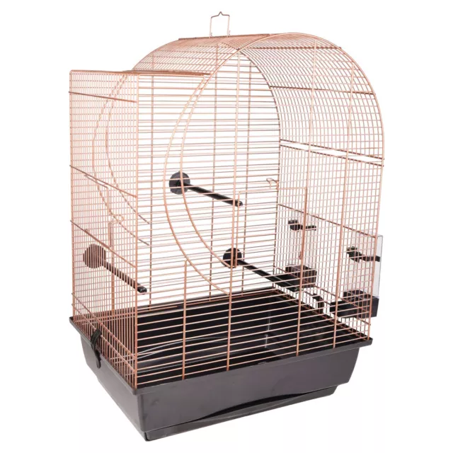FLAMINGO CAGE POUR Oiseaux / Cage à Perruches Kelby Cuivre, Neuf EUR ...