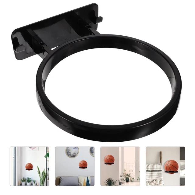 WALL MOUNT BALL Rack Basketball Football Rack Plastic Ball Storage ...