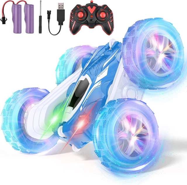 REMOTE CONTROLLED RC Stunt Car Offroad 4WD 2.4 GHz 360° Flip with 2 ...