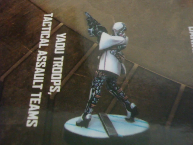 INFINITY ALEPH YADU Trooper Multi Rifle Coldfront miniature metal new ...