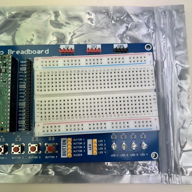 Raspberry Pi Pico Board With Raspberry Pi Pico Breadboard Kit Rpi Pico