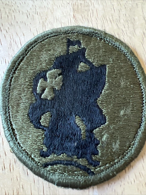 VINTAGE POST WW2 US Military Caribbean Defense Command Uniform Patch $6 ...