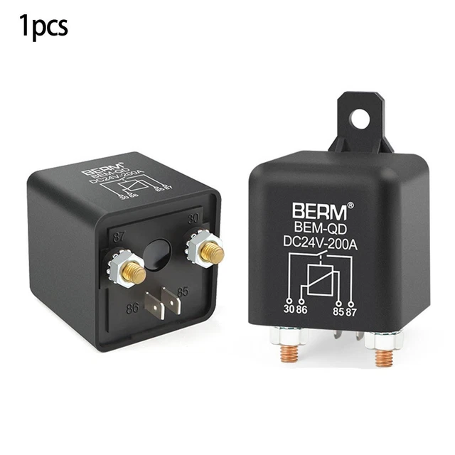 CAR START RELAY Car Relay Start Relay 12V/24V 200A/100A 76*43*43mm ...