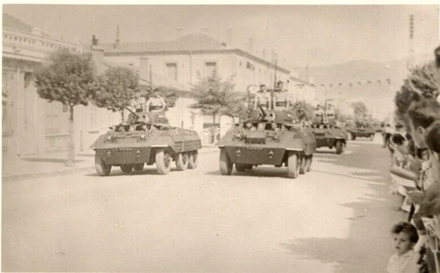 PHOTO MILITAIRE BATNA Algerie 14 Juillet 1958 Defile Des Am EUR 20,00 ...