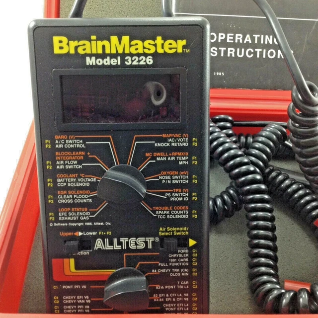 ALLTEST BRAINMASTER 3226 Auto and Truck Diagnostic Gear with Manual and ...