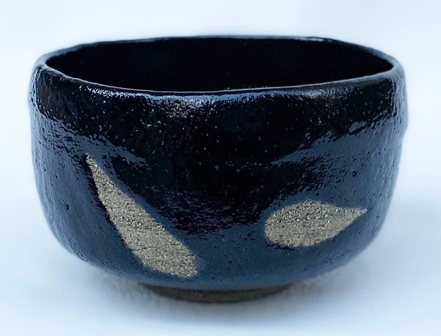 KYO KIYOMIZU YAKI ware Japanese Kuro Raku matcha bowl Nonko Seven Chidori Japan $840.19 ...