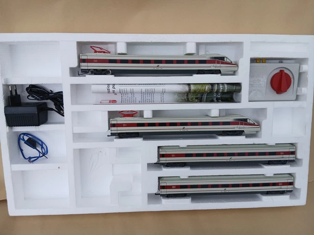 COFFRET COMPLET TGV LIMA RAME EUROSTAR ETR 480 4 ELEMENTS Ech HO EUR 45 ...