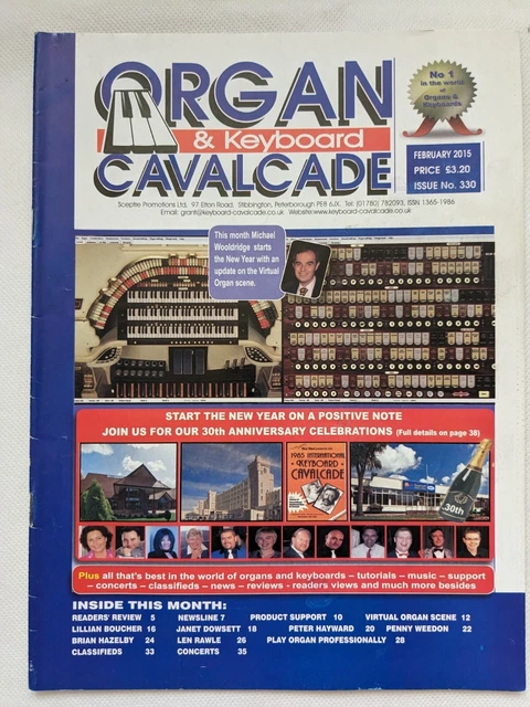 ORGAN & KEYBOARD Cavalcade Magazin & Sheet Music - February 2015 Issue ...