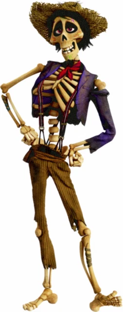 WALT DISNEY PIXAR COCO movie HECTOR The Skeleton Standing - WindoCling ...