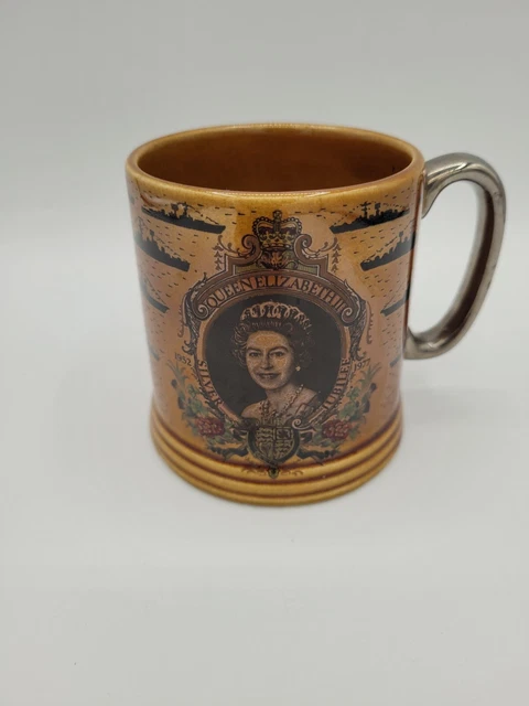 VINTAGE LORD NELSON Pottery Queen Elizabeth Ii Silver Jubilee Mug $59. ...