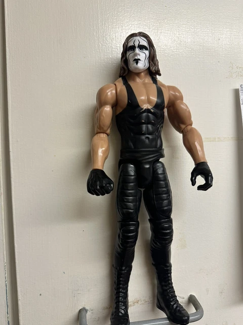 WWE WCW CROW Sting Mattel Wrestling Action Figure Basic £0.99 - PicClick UK