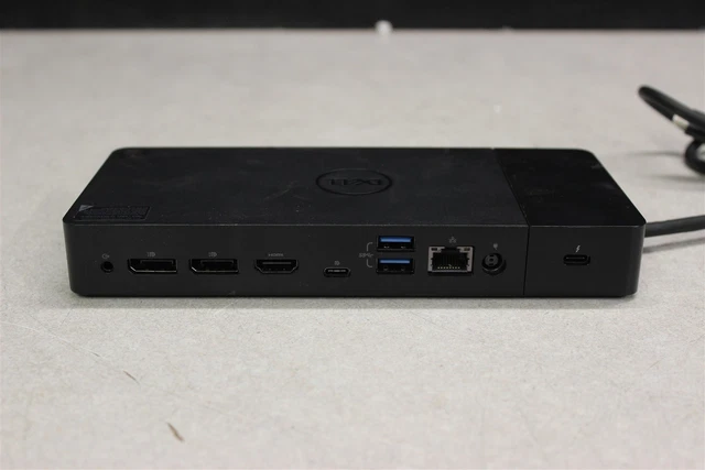 DELL WD19TB K20A Mc62X Usb-C Dual Display Port Thunderbolt Docking ...