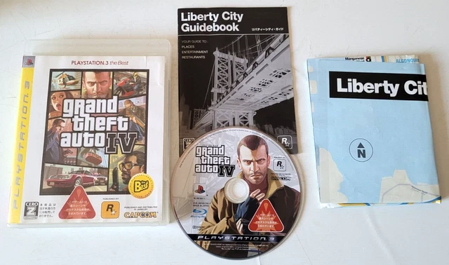 GRAND THEFT AUTO IV GTA 4 - PlayStation 3 PS3 - NTSC-J JAPAN - Complet ...