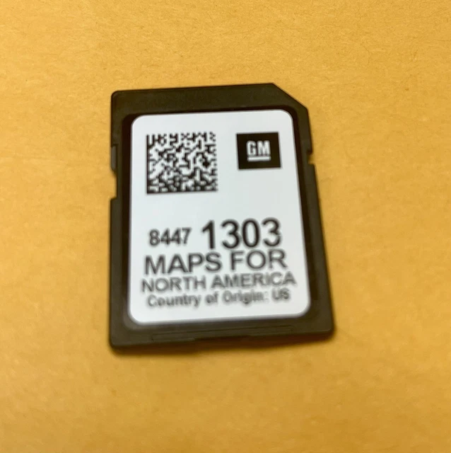 GENUINE GM OEM NA North America US maps SD card part 84471303 $48.70 ...