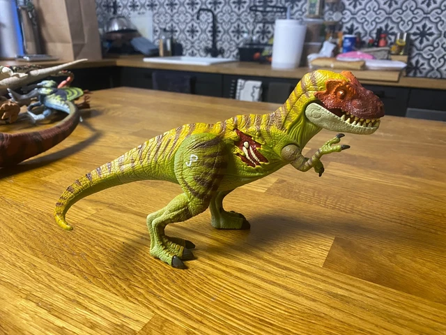 TYRANNOSAURE JURASSIC PARK Battle Growlers - Hasbro (2009) EUR 15,00 ...