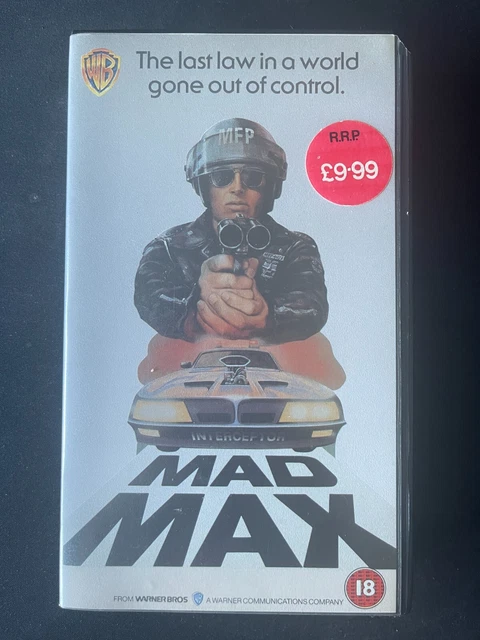 MAD MAX - Mel Gibson - PAL VHS Video Tape (1979) £9.99 - PicClick UK