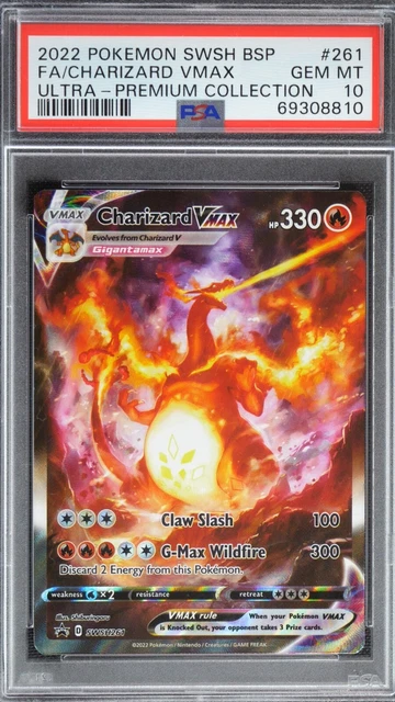 POKEMON TCG CHARIZARD VMax Ultra Premium Collection UPC Promo SWSH261 ...