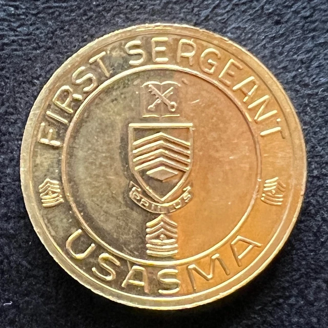 FIRST SERGEANT 1SG US Army Sergeant Major Academy Class 4-1998 ...