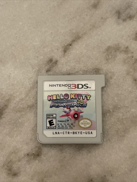 HELLO KITTY AND Sanrio Friends 3D Racing (Nintendo 3DS, 2014) - Panier ...
