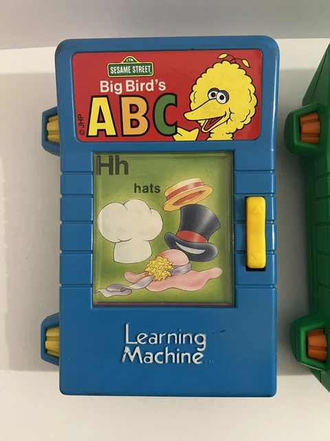 TYCO SESAME STREET Cookie Monster Big Bird Learning Machines NOT ...