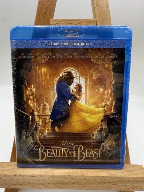 BEAUTY AND THE Beast (Blu-Ray/DVD/Digital) Combo Emma Watson, Dan ...