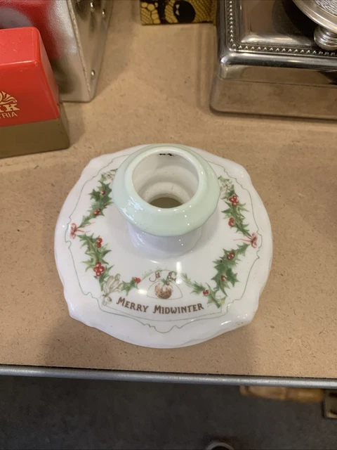 ROYAL DOULTON BRAMBLY hedge merry midwinter Candle Holder £100.00 ...