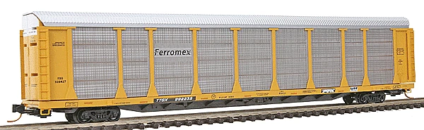 N SCALE MICROTRAINS 89ft Ferromex Tri-Level Autorack Model Part ...