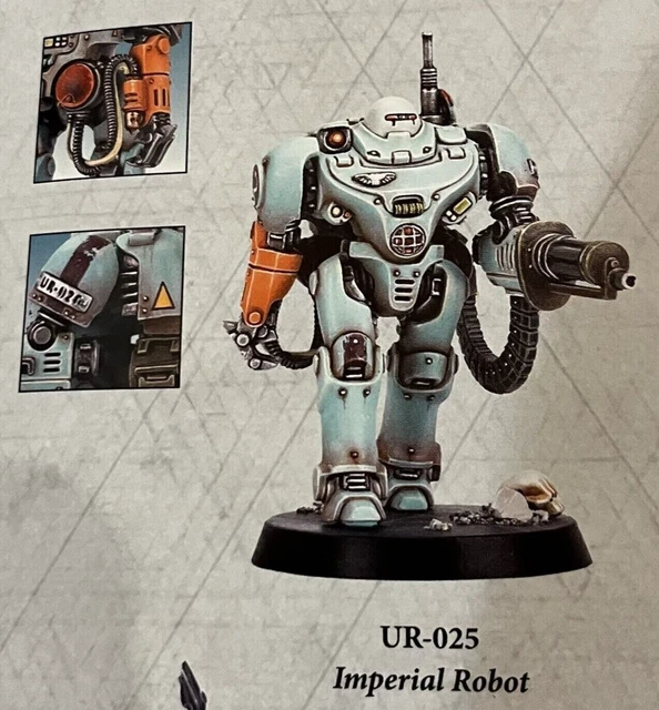 (X1569) UR-025 IMPERIAL Robot Blackstone Fortress Warhammer 40k $1.87 - PicClick AU