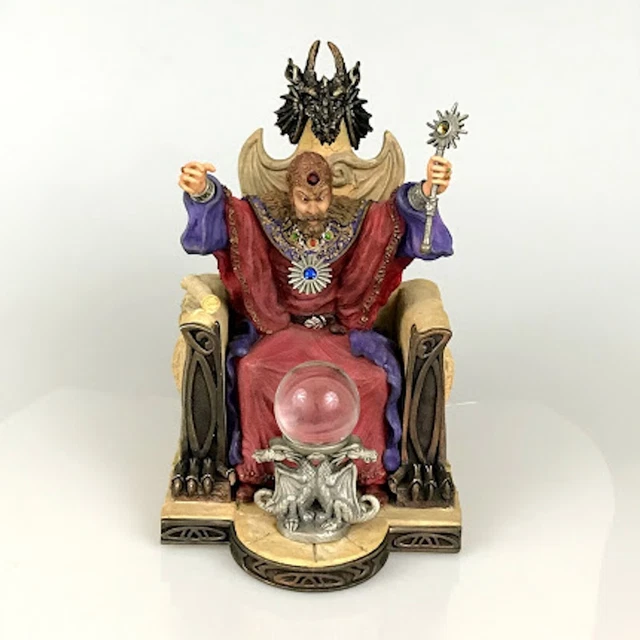 WIZARD DRAGON SPELLBOUND Ortus Grand Creator Statue Sculpture Tudor ...