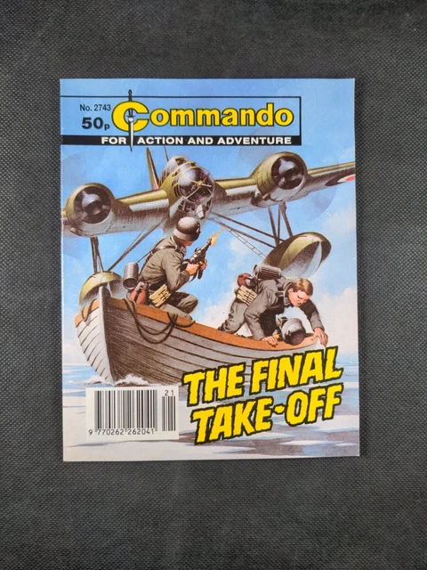 COMMANDO COMIC ISSUE Number 2743 The Final Take Off £4.45 - PicClick UK