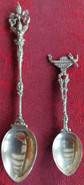 PETITE CUILLÈRE DE Collection En Argent Massif Poinçonnée - Venise ...