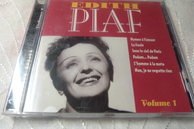 CD EDITH PIAF, Volume 1, compilation 1996 -15 chansons EUR 2,00 - PicClick FR