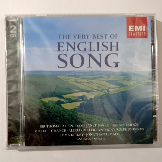 ENGLISH : THE Very Best of English Song CD 2 Discs (2003) EMI Brand New ...