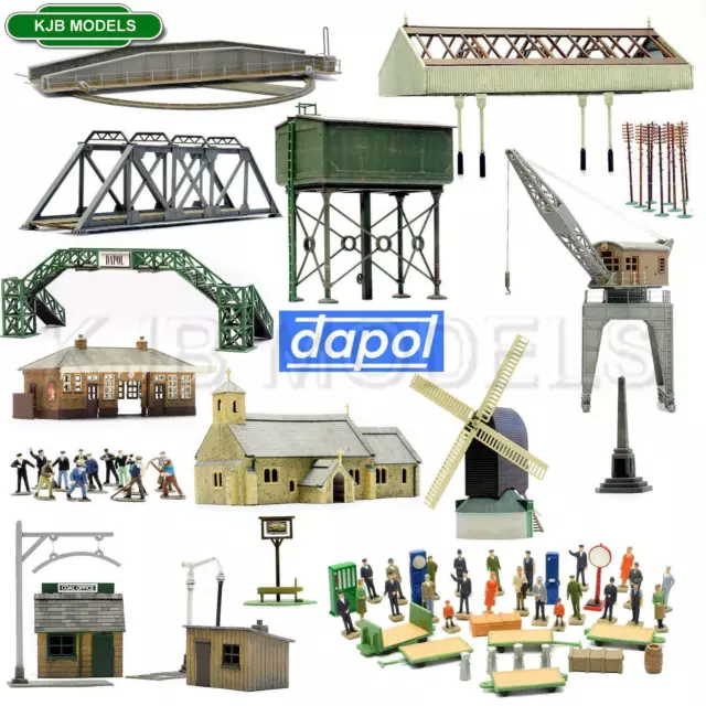 DAPOL OO / Ho Gauge Plastic Model Kits Lineside, Buildings, Figures Etc ...