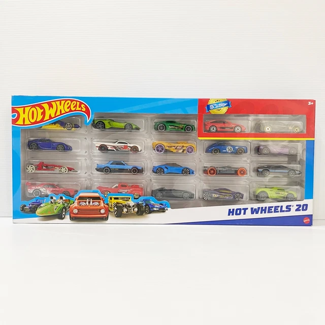 MATTEL HOT WHEELS 20 Pack Boxed Gift Set - 2023 Pack Car Racing ...