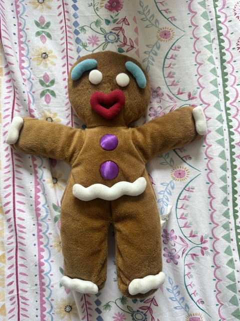 DREAMWORKS SHREK THE Musical Gingerbread Man Gingy Plush Hand Puppet £7 ...