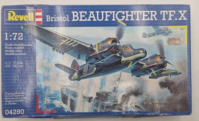 REVELL 04290 1:72 Scale Bristol Beaufighter TF.X Plastic Model Kit £24. ...