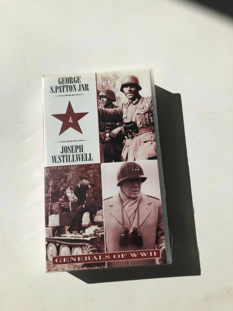 RARE GENERALS OF Wwii - George S Patton & Joseph W Stillwell Video Vhs ...
