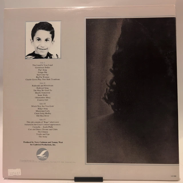 JIM CROCE:THE FACES I've Been Lifesong LS 900 2LP 1975 VG+/VG+ £4.48 ...