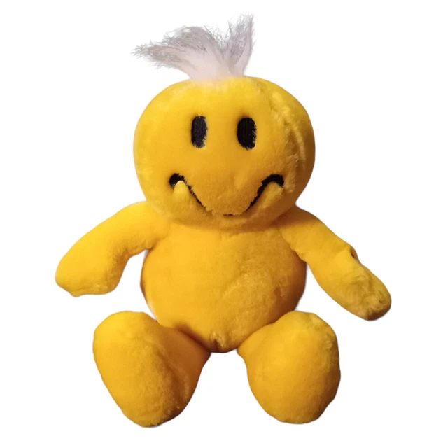 VINTAGE DAN DEE Tickle Tickle Wiggle Wiggle RED Smiley Face Plush 13” WORKS 90s £32.09 - PicClick UK