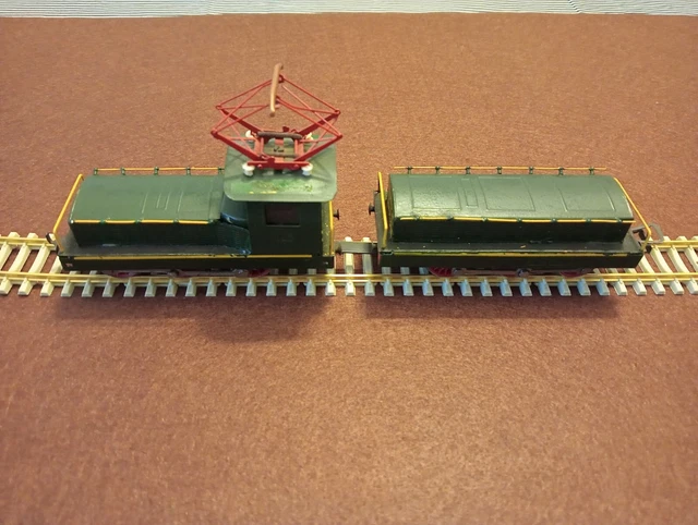 LOCOMOTIVA DA MANOVRA prototipo Tipo FS E321+E322 analogica - Costr. Artigianale EUR 55,00 ...