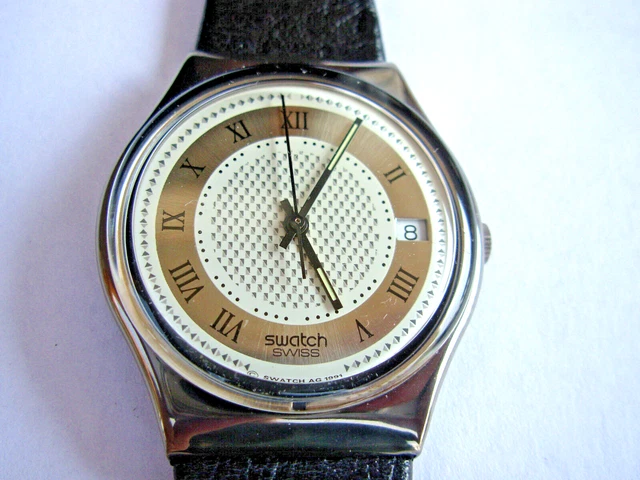 SWATCH GENT BEAU - Gx408 - 1991 - New - Neu - Perfect EUR 49,90 - PicClick DE