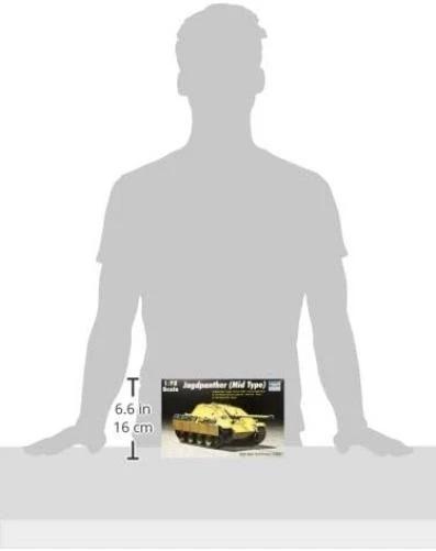 TRUMPETER 1/72 JAGDPANTHER Mid-Type German Tank (US IMPORT) EUR 25,98 ...