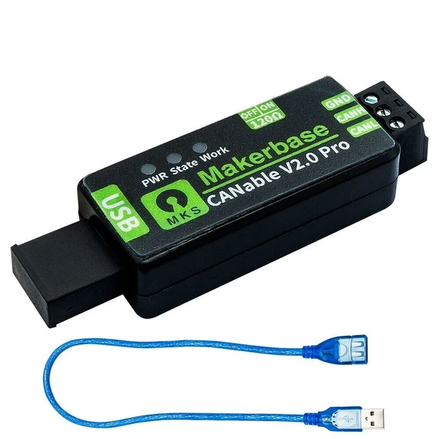 MAKERBASE MKS CANABLE V2.0 Pro 170MHz CAN Bus Analyzer USB to CAN ...