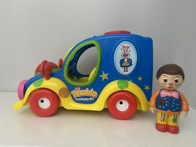 MR TUMBLE FUN Sounds Talking Musical Car with Mr Tumble Figure Cbeebies ...
