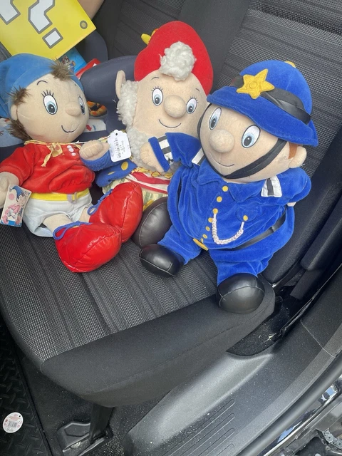 NODDY, BIG EARS and PC Plod vintage plush soft toy in good condition £ ...