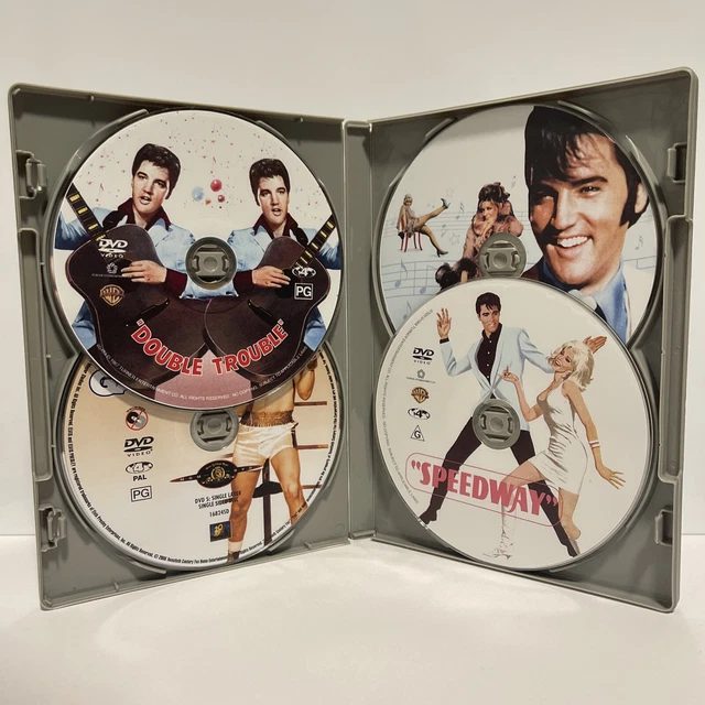 ELVIS PRESLEY 7 Movie Collection - Region 4 *Good Condition* 7 DVD $90. ...
