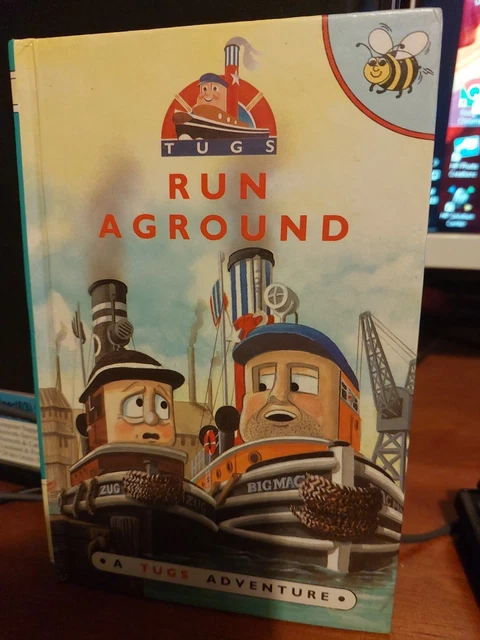 TUGS RUN AGROUND A Tugs Adventure #2 BUZZ BOOKS Hardback $14.95 ...