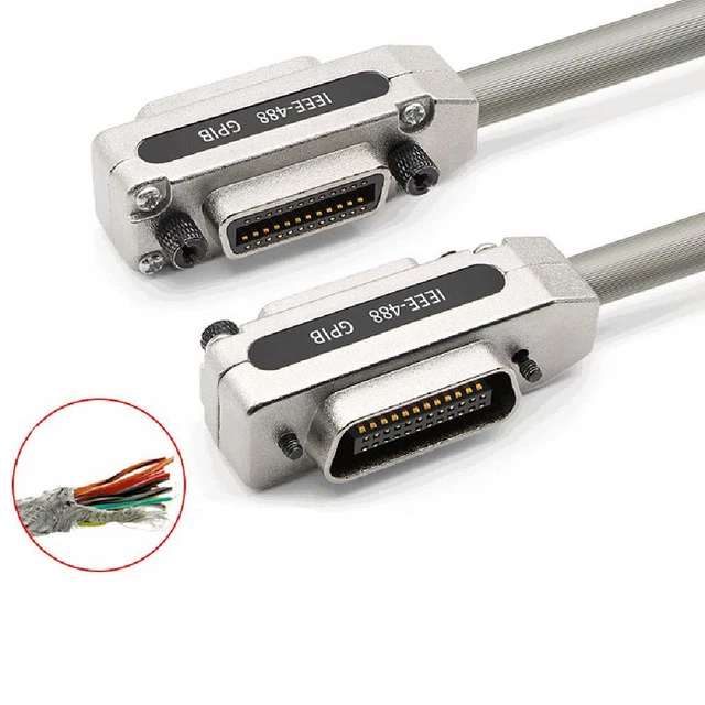 ADAPTER PLUG IEEE-488 Cable Connectors Data Line Transmission Lines ...