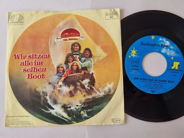DSCHINGHIS KHAN - Wir sitzen alle im selben Boot 7'' Vinyl Germany ...